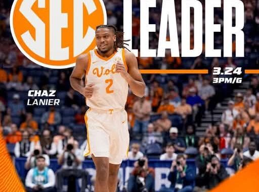 Tennessee Volunteers' Chaz Lanier Shatters SEC Records: A Meteoric Rise ...